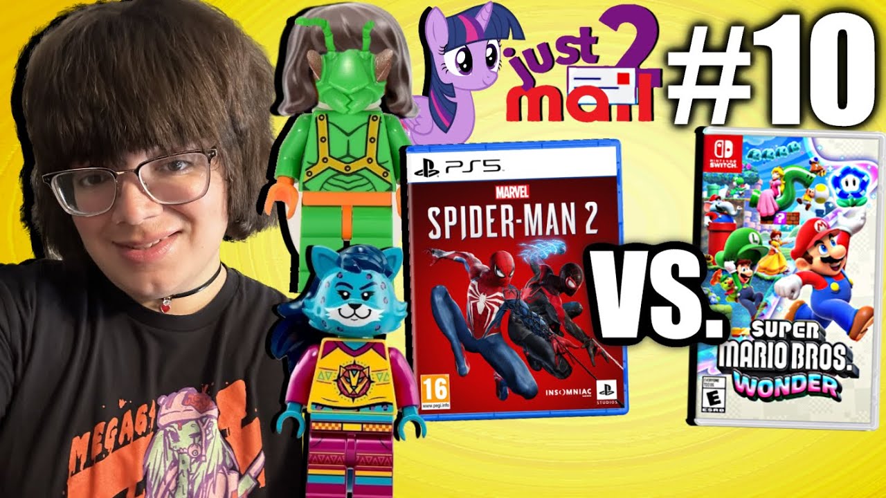 Am I a FURRY? My NEW LEGO Sigfig?! Mario Wonder or Spider-Man 2 ...