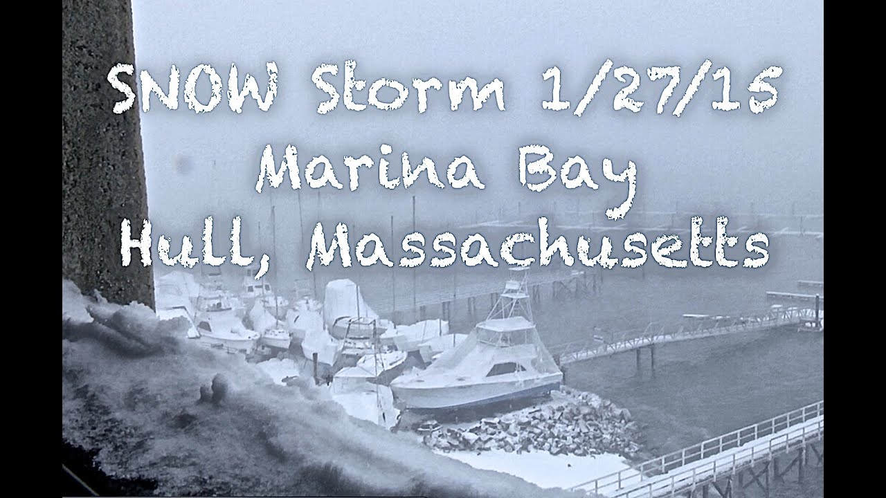 Snow Storm 1/27/15 Hull Massachusetts - YouTube