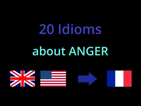 20 French/English expressions about Anger - YouTube