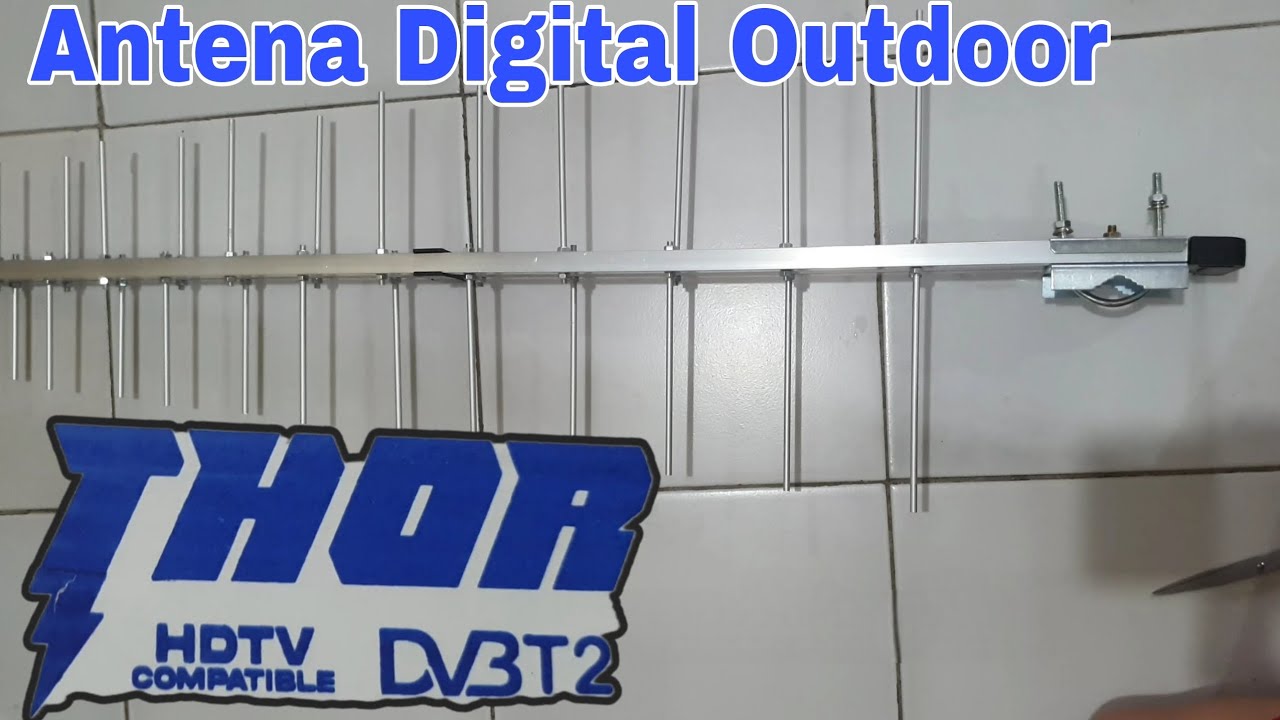 THOR || Antena Digital OUTDOOR knock down - YouTube