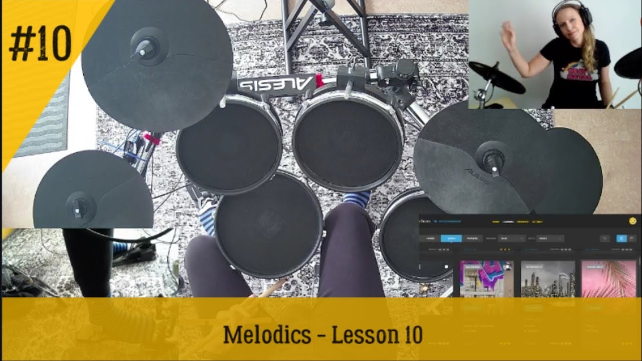 AnnasDrums - Melodics drums lesson 10 - YouTube