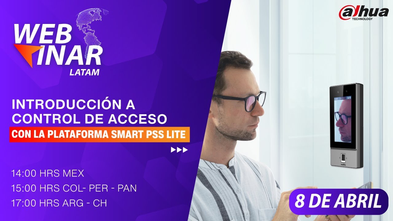 Introducción a Control de Acceso con la Plataforma Smart PSS Lite - YouTube