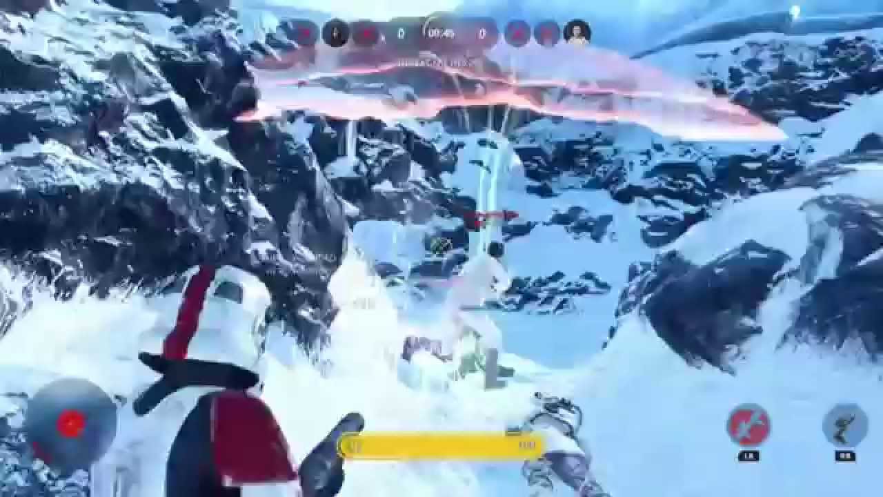 Star Wars Battlefront - Princess Leia Beat Down - YouTube