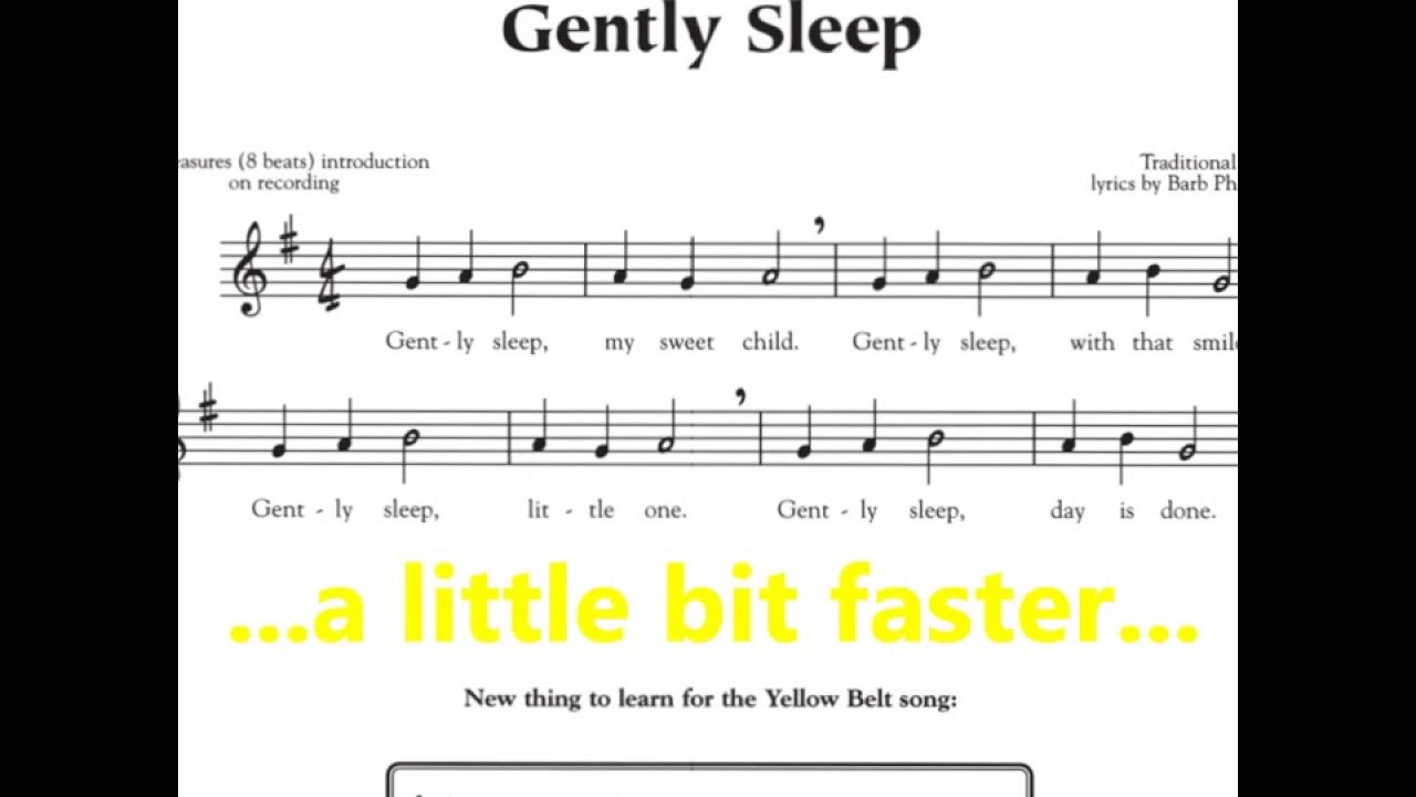 Gently Sleep Recorder Karate - YouTube