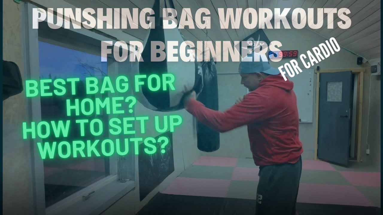 Home workout punching bag. Combat conditioning for beginners - YouTube