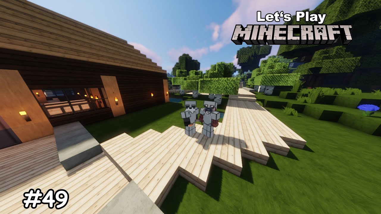 Minecraft | #49 | Der Weg wird immer schöner! - YouTube