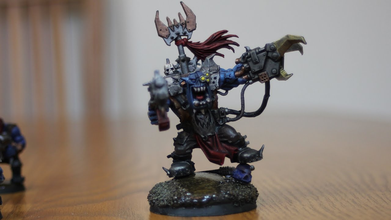 Showcase: Nick's Blue Orks - YouTube