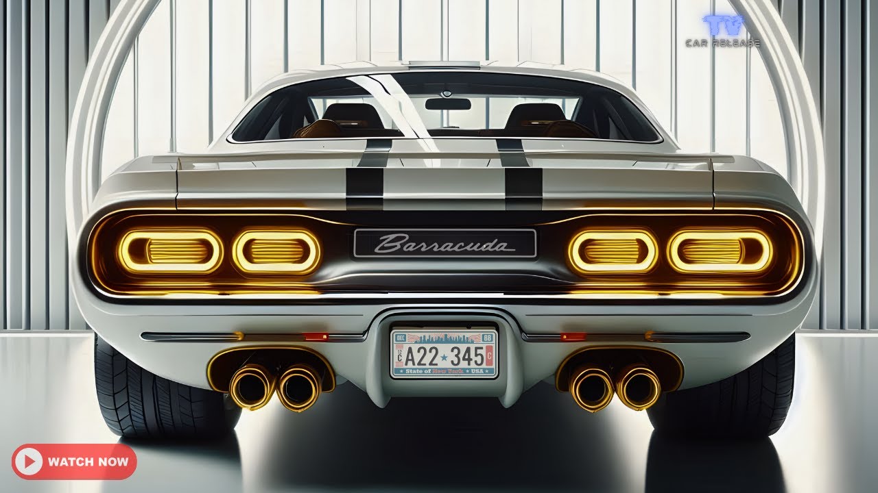 New 2025 Plymouth Barracuda - A Modern Muscle Legend Returns | FIRST ...