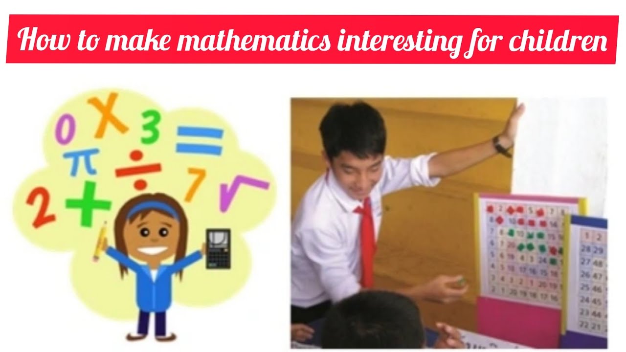 How To Make Mathematics Interesting For Children//Simple Method to make ...
