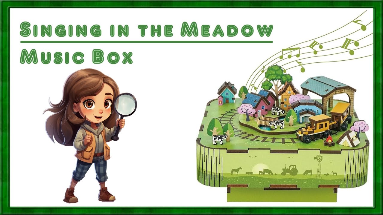 DIY Kit | Singing in the Meadow | Music Box | Tonecheer - YouTube