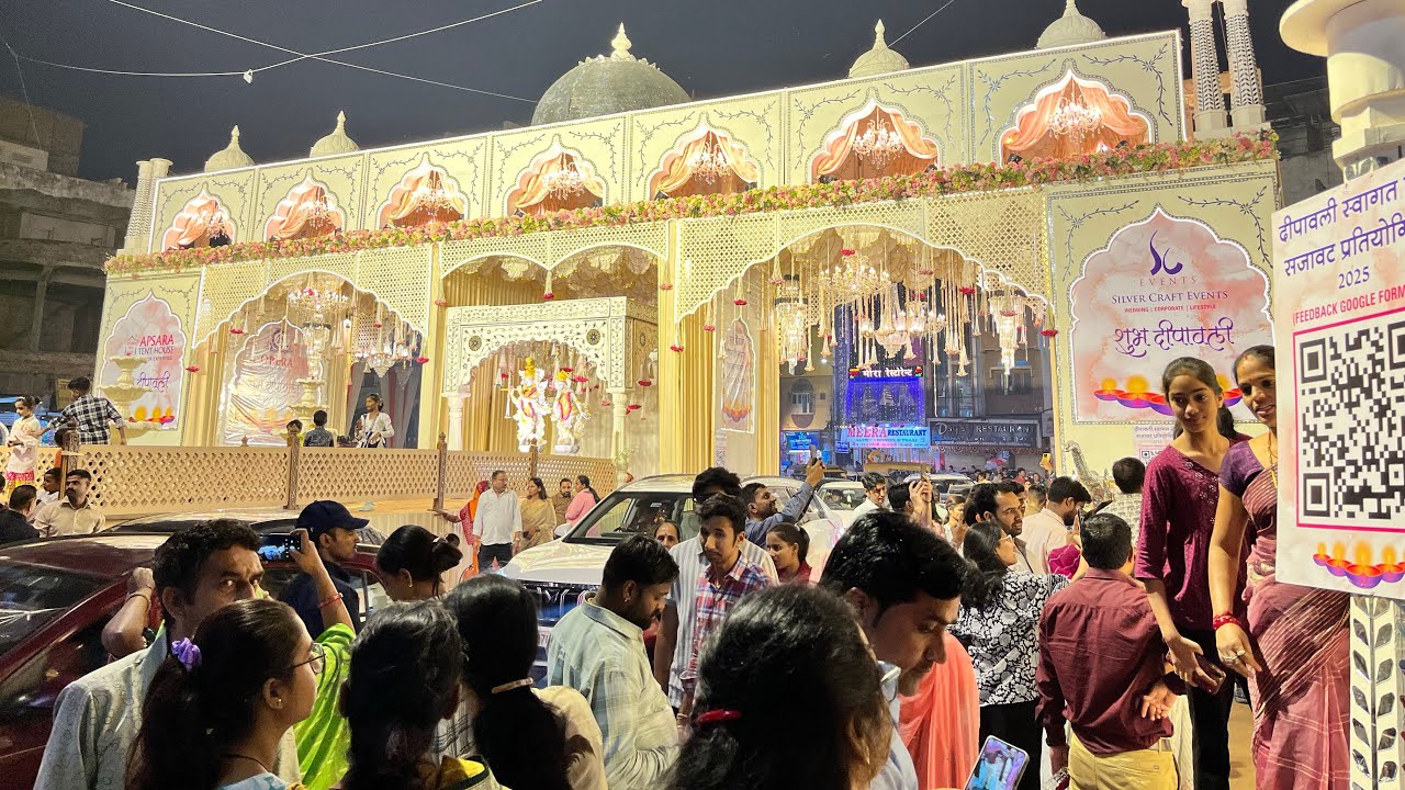Diwali Lights in Udaipur 🌟 | City Streets Full of Festive Glow | Bhupii ...
