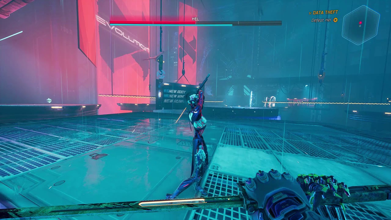 Ghostrunner - Hel Boss Fight - YouTube