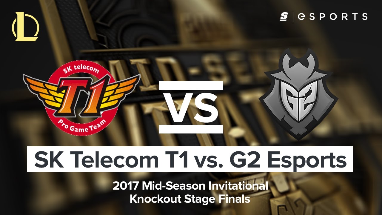 HIGHLIGHTS: SK Telecom T1 vs. G2 Esports (2017 MSI Finals) - YouTube