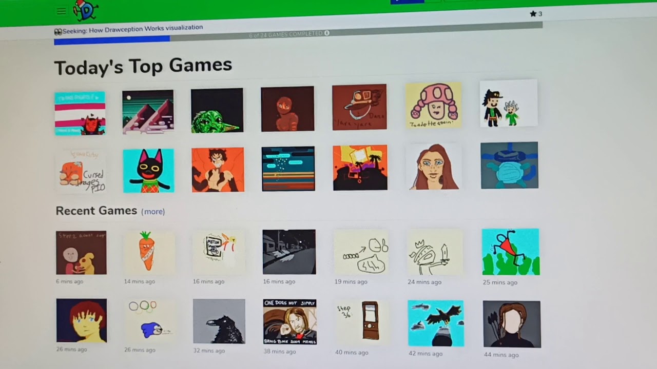 Drawception is working! - YouTube