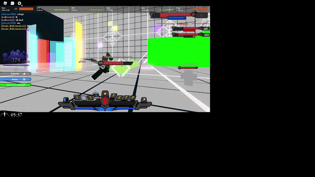 My Avalon Combo (ROBLOX BM2) - YouTube