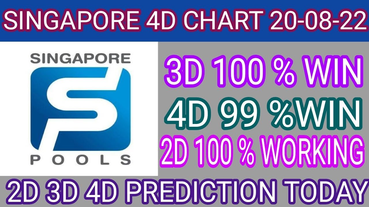 20-08-22 Singapore Pools 4d chart | Singapore Pools 4D Prediction ...