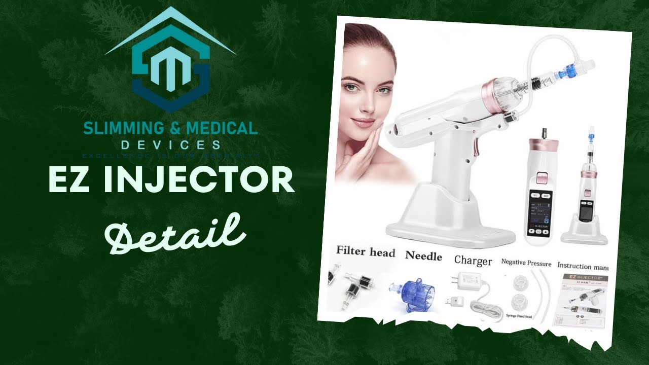 How to use EZ INJECTOR MESOTHERAPY GUN | EZ INJECTOR MESOTHERAPY DEVICE ...