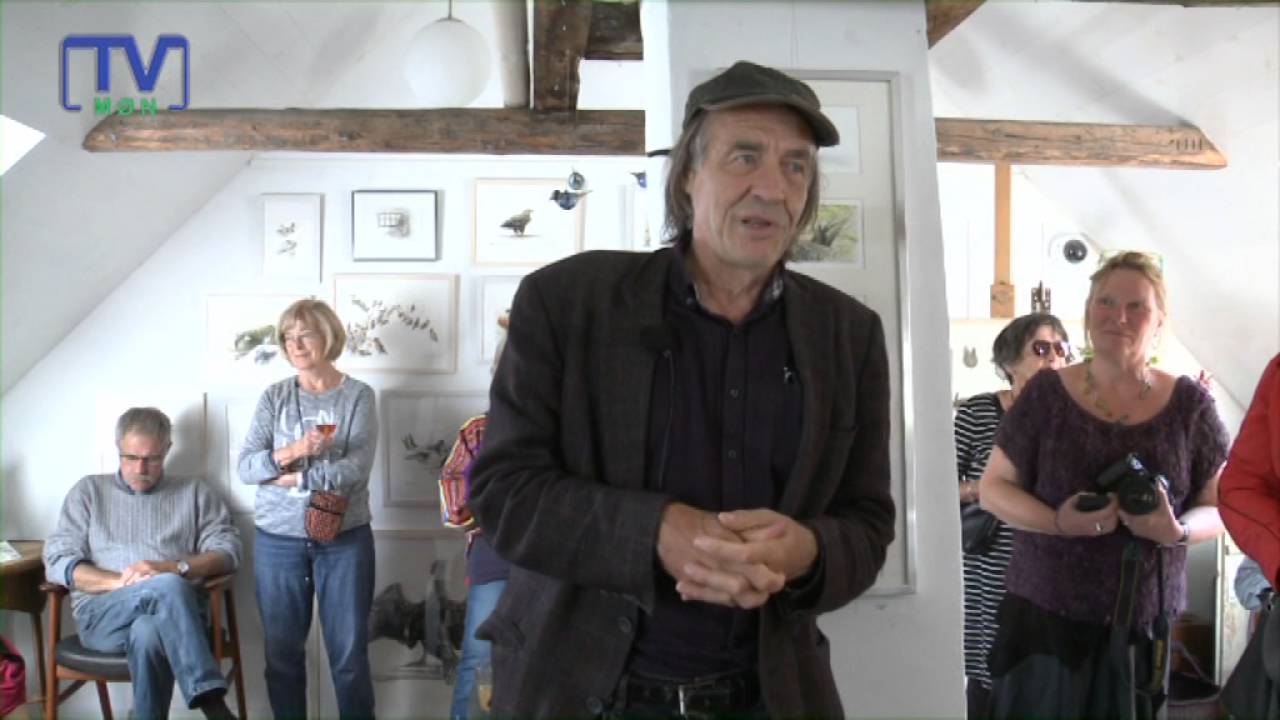 Jens Gregersen udstiller på Galleri Nyord - YouTube