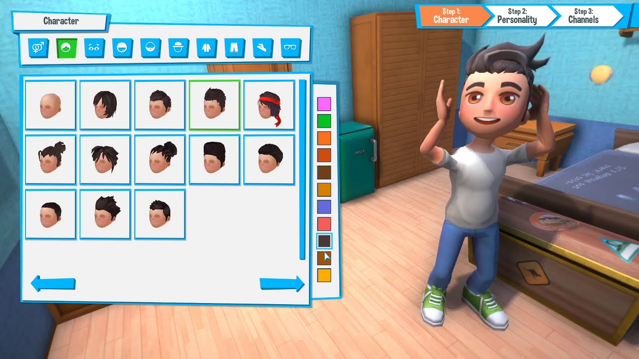 Youtubers life simulator walktrough part 1 - YouTube