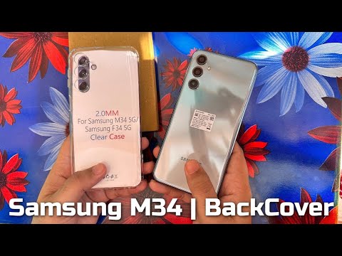 Samsung M34 5G Back Cover Unboxing | Latest 5g Phones Backcover ...