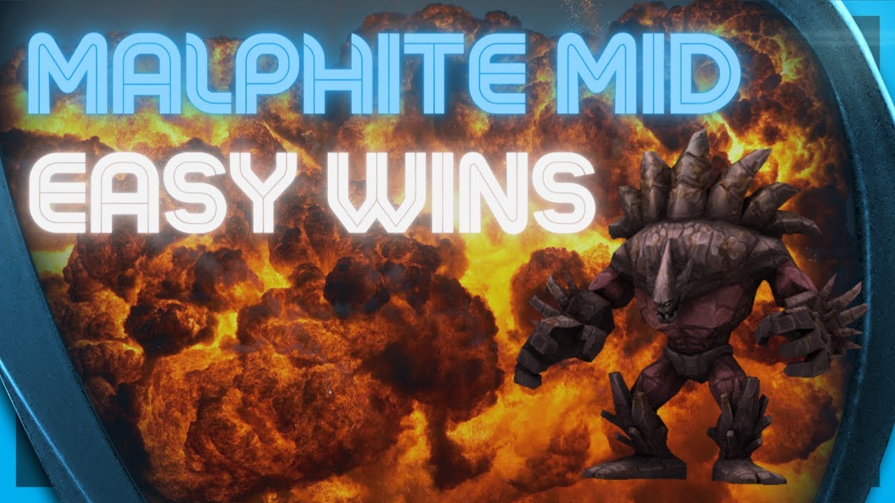 Winning This Easy Isn't Fair! - Tank Malphite Mid - How to Malphite Mid ...