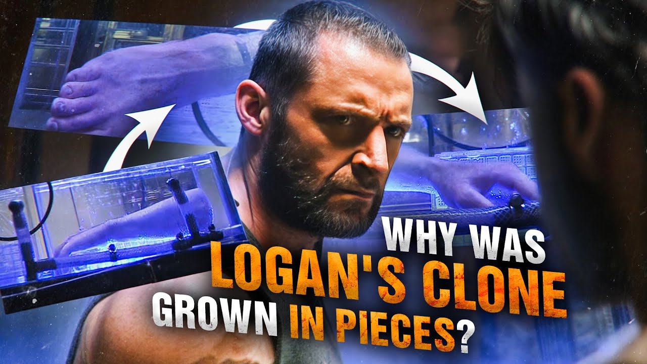 Why Logan's clone was grown and stored in pieces - YouTube