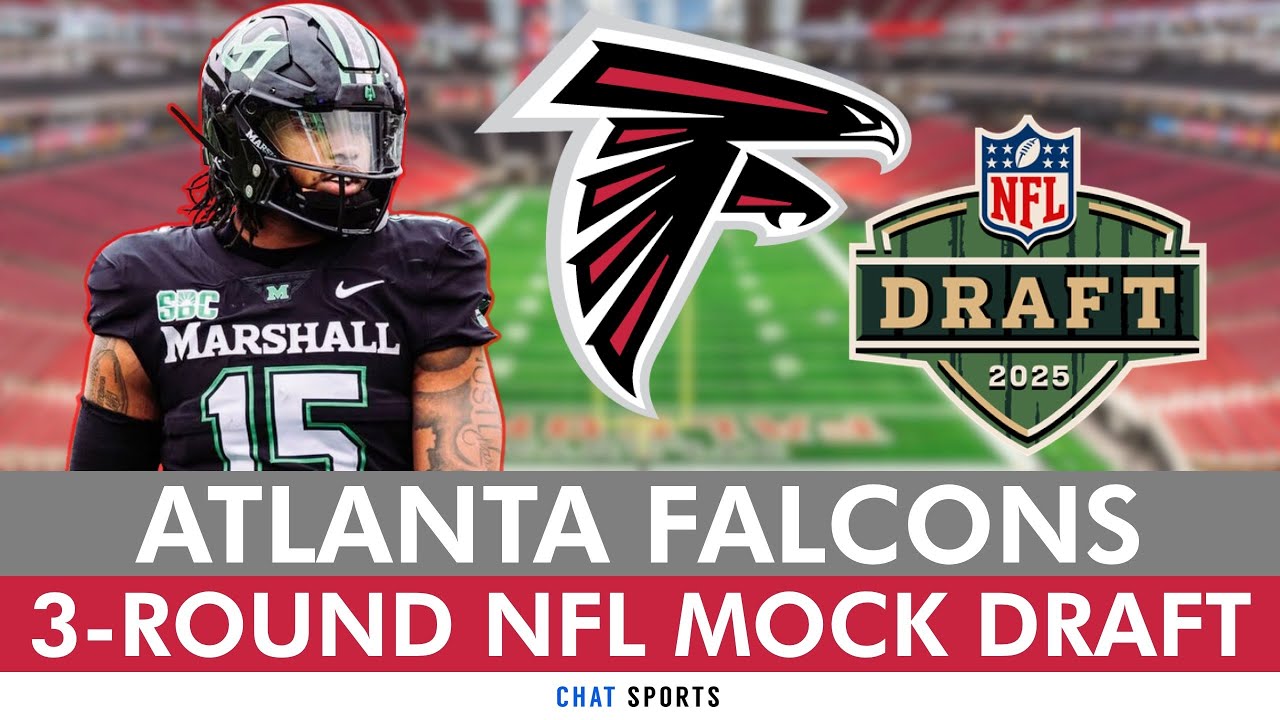 Falcons Mock Draft REACTION From ESPN’s 3-Round 2025 NFL Mock Draft ...