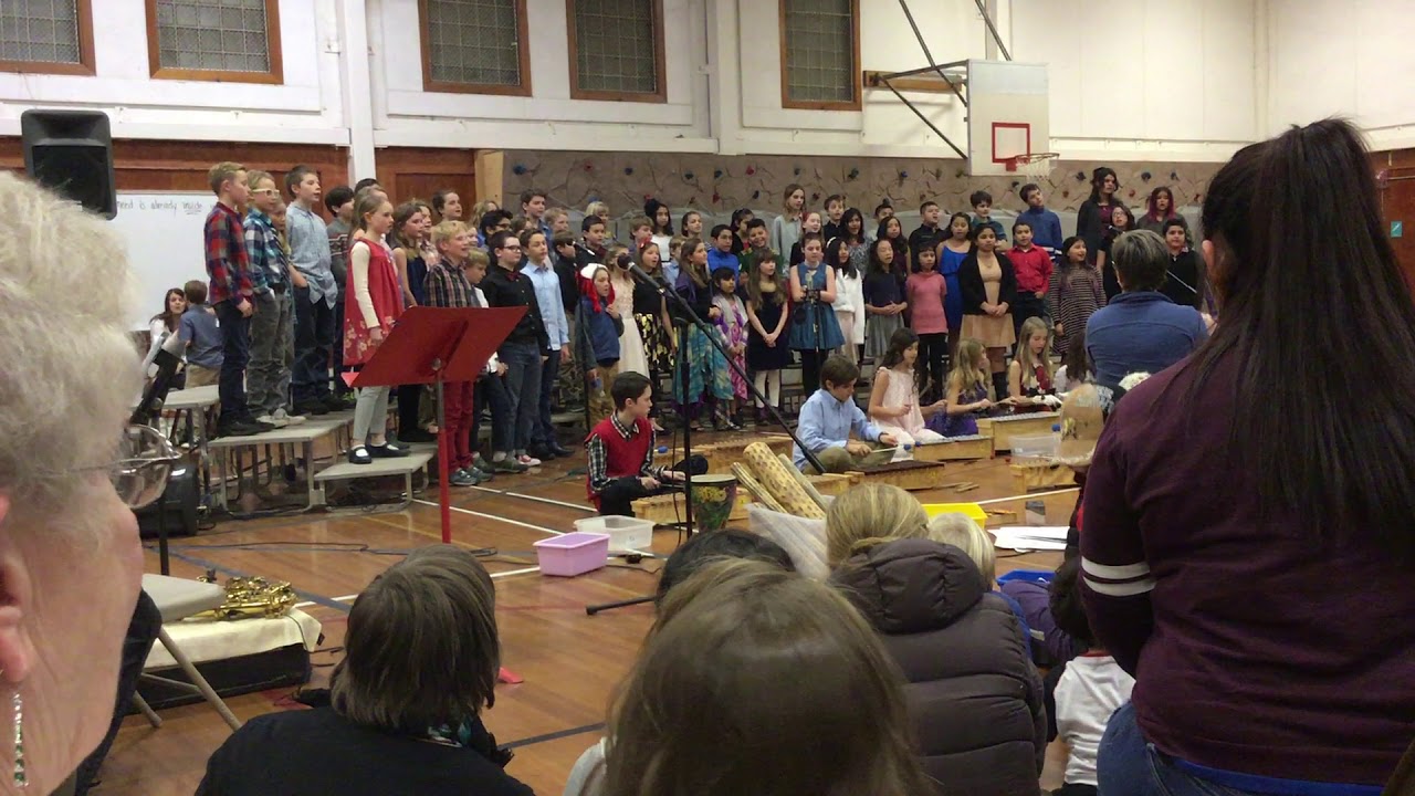 May Street Elementary Winter Music Program 2017 L - YouTube