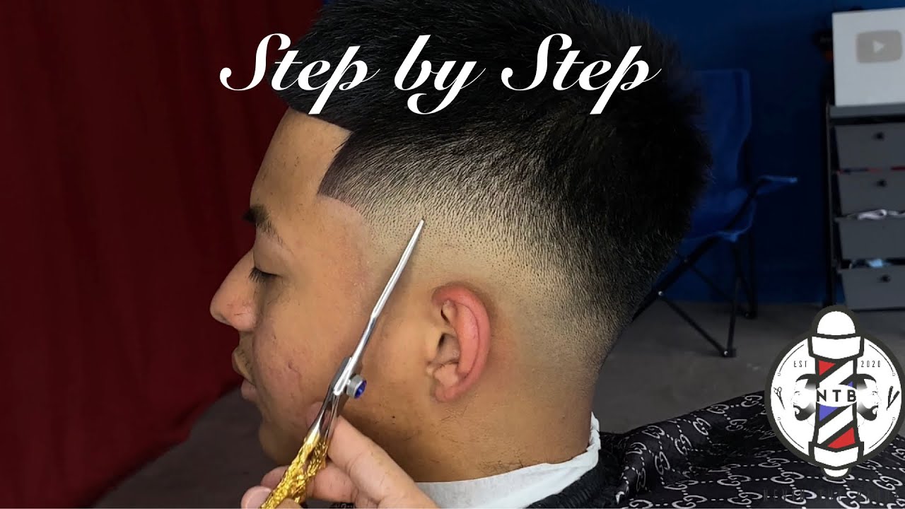 FLAWLESS MID FADE | Barber Tutorial 💈 - YouTube
