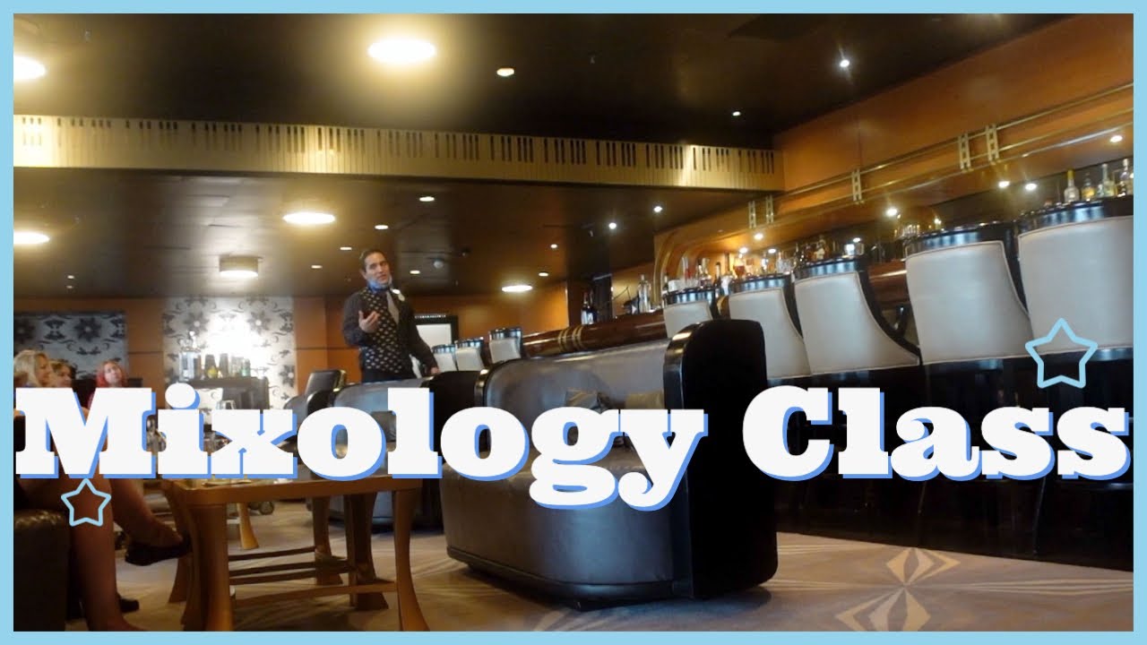 Full Mixology Class on board Disney Magic - YouTube