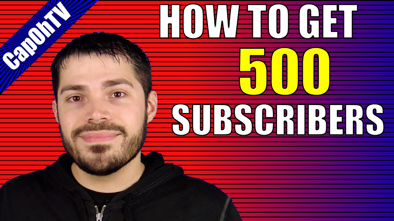 How to Get 500 Subscribers on YouTube || Two Vital Tips - YouTube