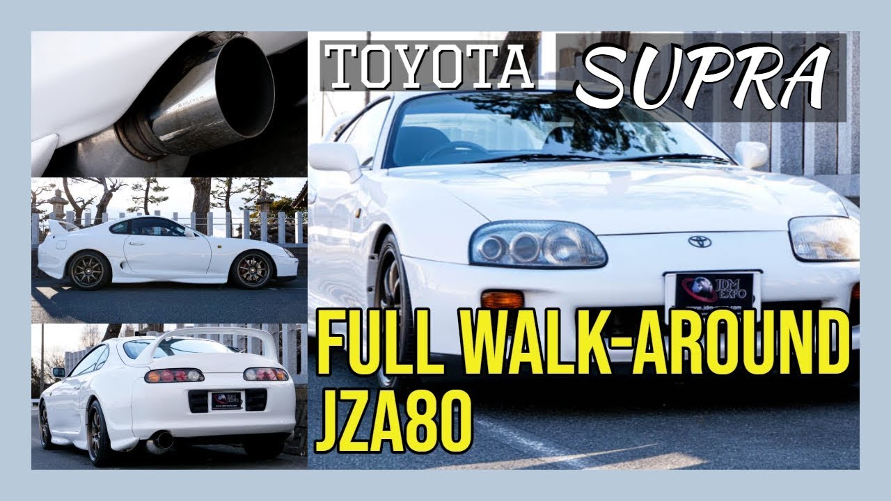 Toyota Supra JZA80 JDM EXPO - YouTube