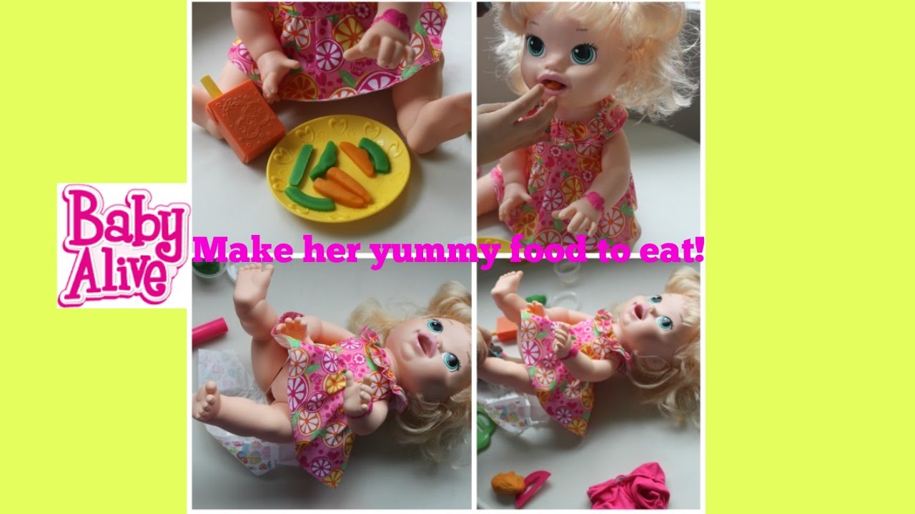 Baby Alive Super Snacks Snackin Sara - YouTube