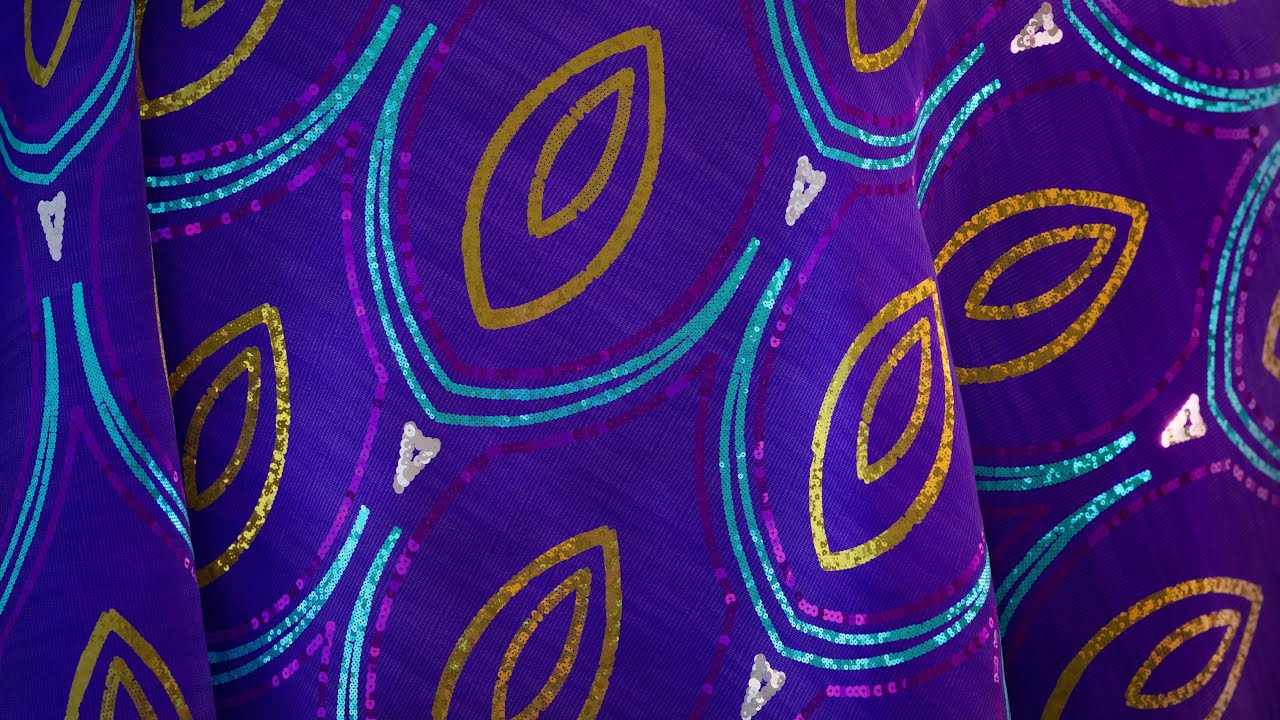 Substance Designer Fabric | Sequin Pattern Material | UE5 - YouTube