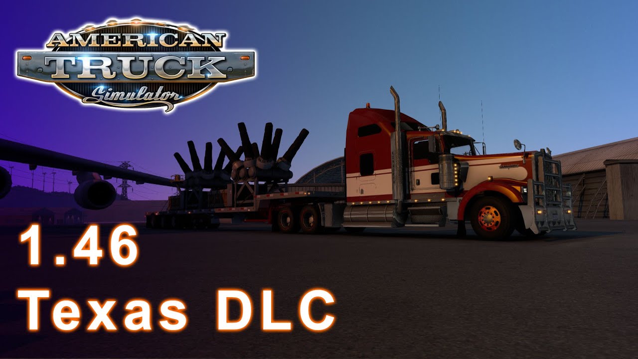 American truck simulator - ATS 1.46 - Reforma Mexico DLC - Texas DLC ...