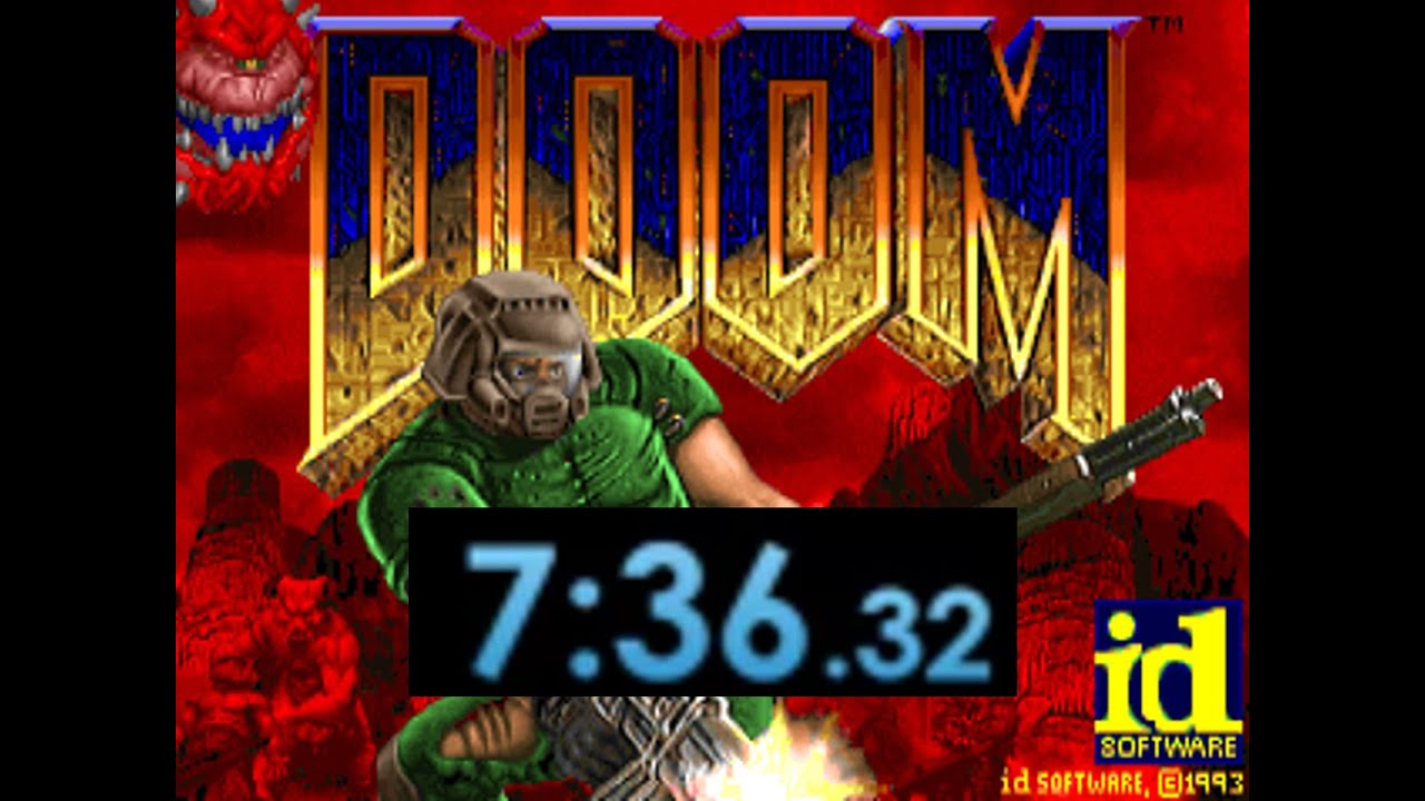 Doom (1993) Speedrun [7:36.32] - YouTube