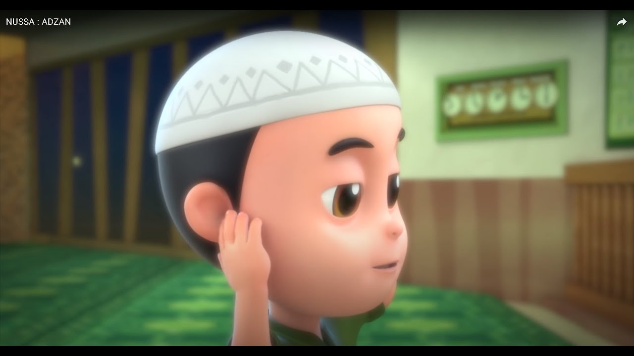 Nussa & Rara | Wonderful beautiful Adhan | Islamic cartoons for kids ...