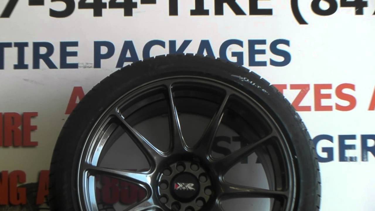 www.DUBSandTIRES.com 18 Inch XXR 527 Chromium Black Tuner Racing Wheels ...