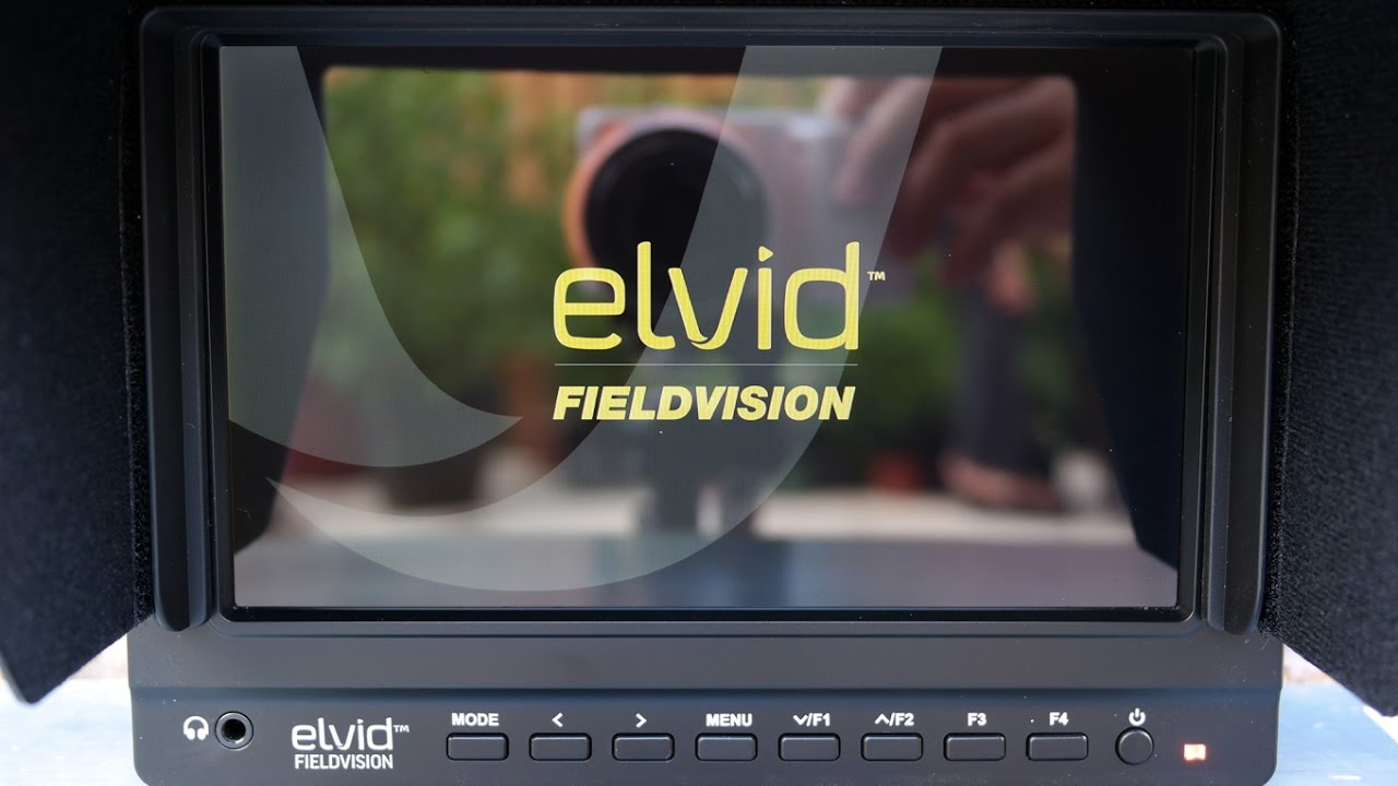 Elvid FieldVision 7" On-Camera HDMI Monitor V2 (OCM-7B-DV2) - YouTube