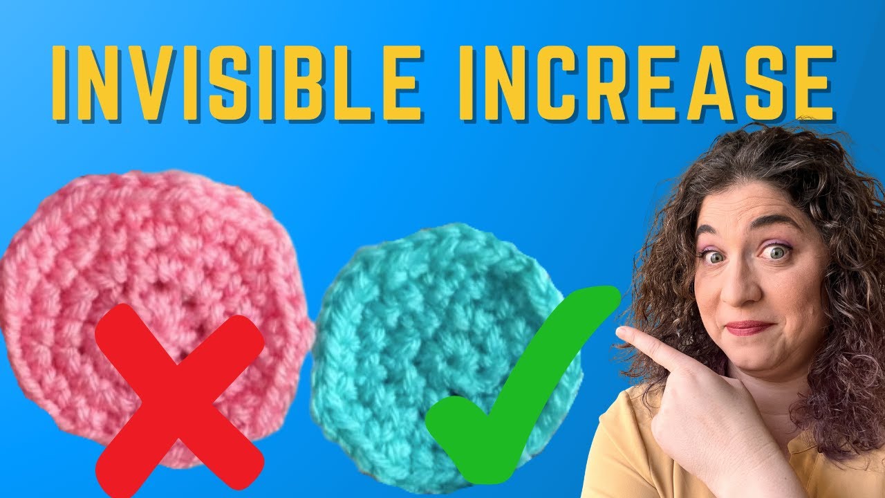 Invisible Increase Crochet Tutorial (No More Holes!) - YouTube