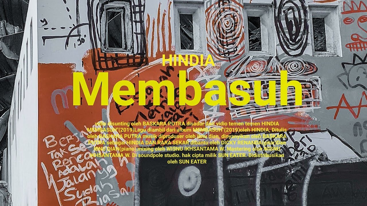 Menampilkan sebuah: Hindia - Membasuh ft.rara sekar (unofficial vidio ...