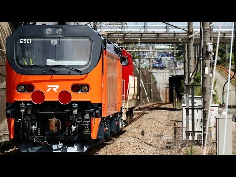 台鐵新購E500電力機車E501搶先看（無收益$） - YouTube
