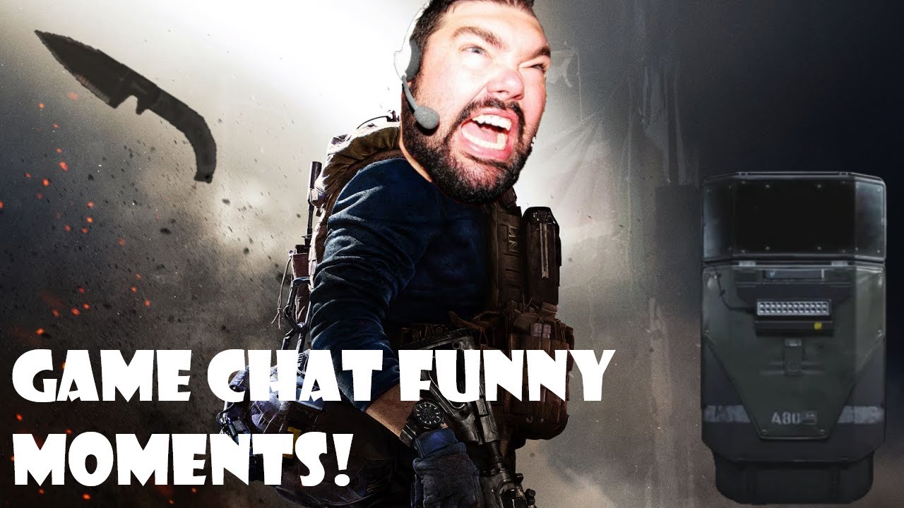 Modern Warfare Funny Moments with a Riot Shield! - Lovely Game Chat ...