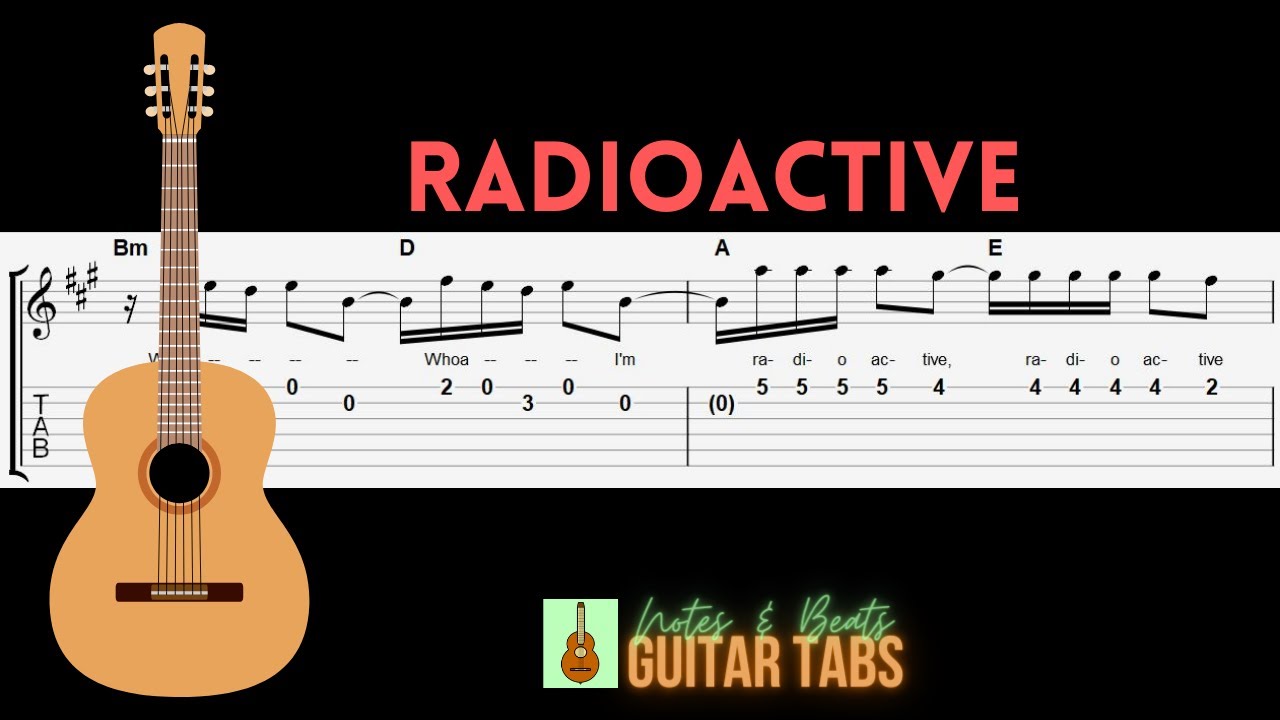 Imagine Dragons- Radioactive GUITAR TAB - YouTube