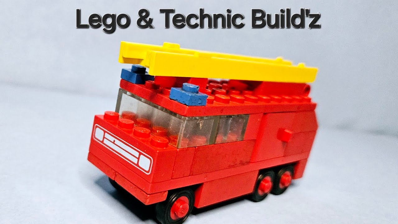 Lego Town (620-2) Fire Truck (Released 1970) - YouTube