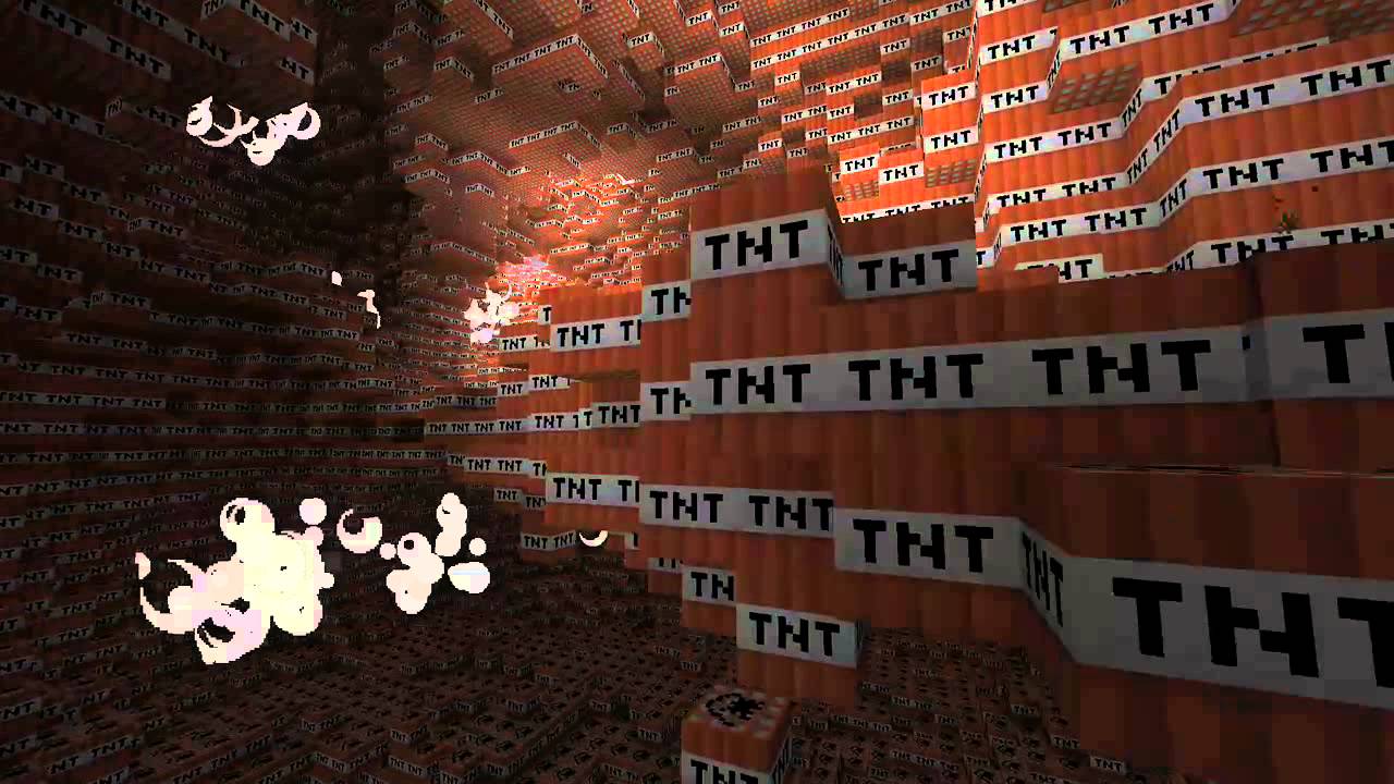 Minecraft: Blowing up a whole world of tnt! - YouTube