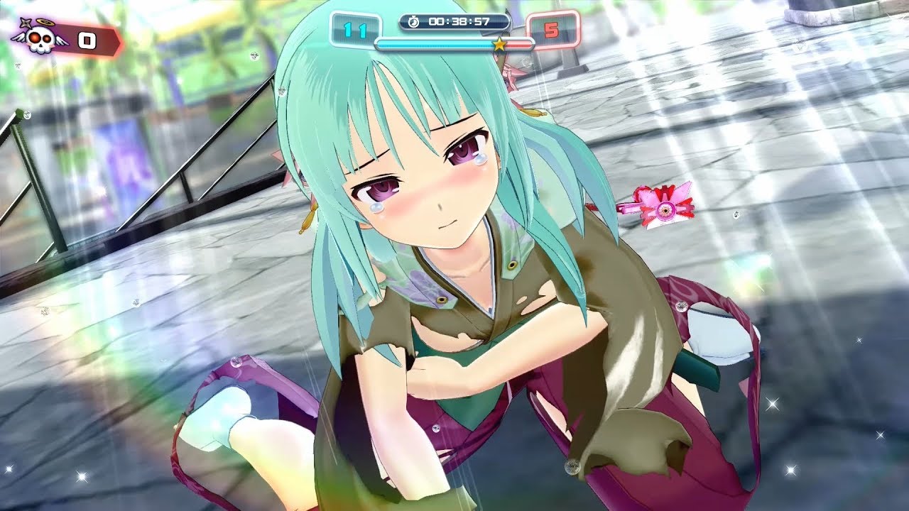 Bashou (New Wave) DLC Gameplay | Senran Kagura: Peach Beach Splash ...