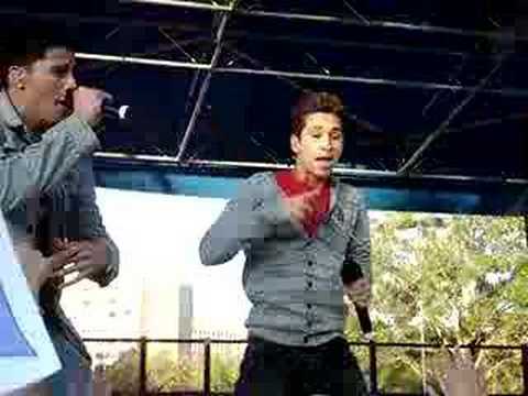 Menudo singing midnight!! amway arena 3/8/08 - YouTube