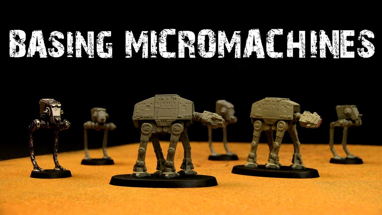 Basing STAR WARS Micromachines | GAG Quick Tips Ep. 009 - YouTube