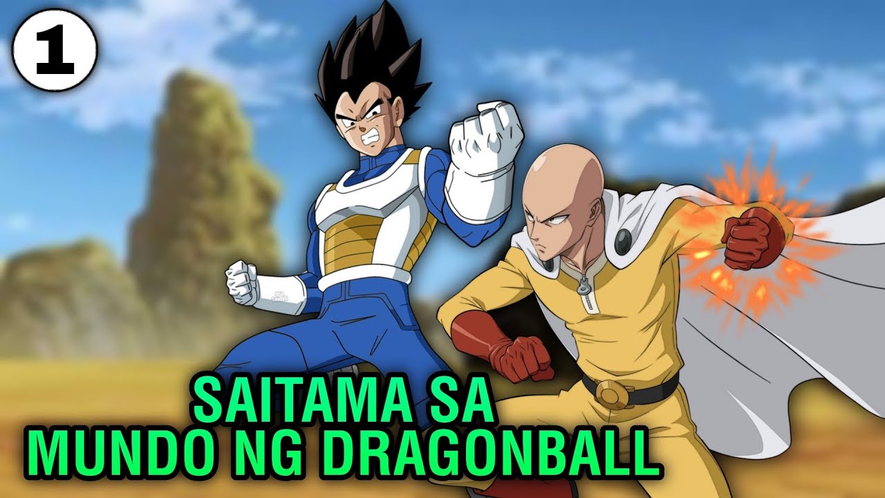 Saitama Vs Vegeta š± Saitama Sa Mundo Ng Dragonball Dbz X One Punch